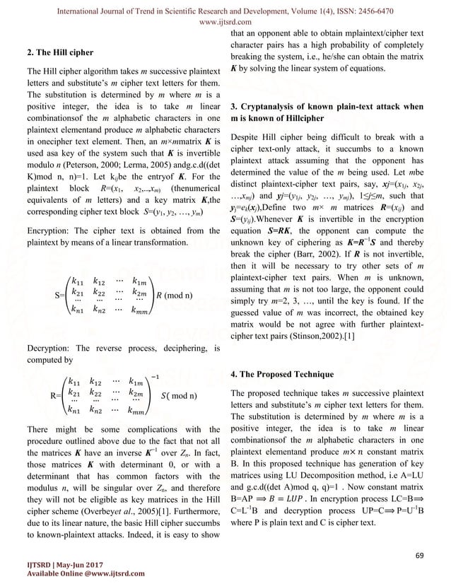 Symmetric Key Generation Algorithm In Linear Block Cipher Over Lu 1990