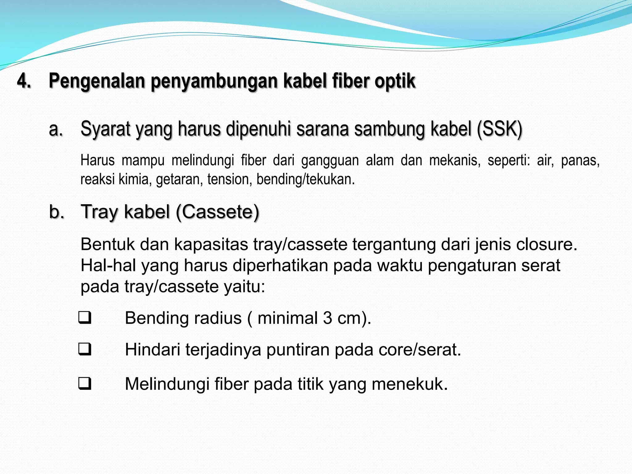 Prosedur Penyambungan Fiber Optik dengan Splicer | PDF
