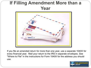 9 Tax Tips for Filing an Amended Tax Return | PPTX