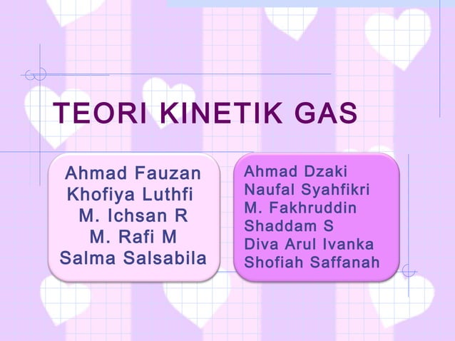 Teori Kinetik Gas | PPT
