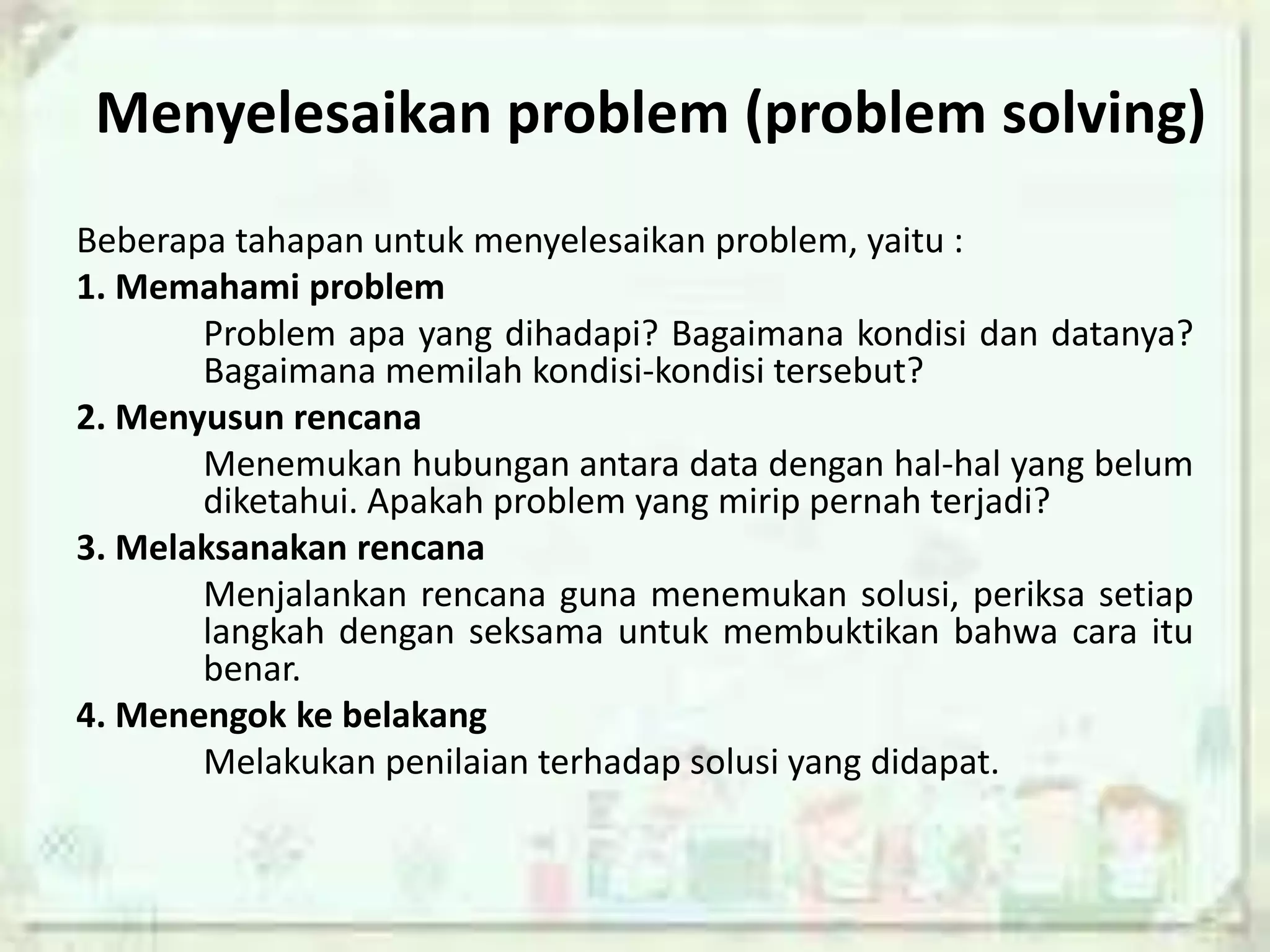 Teori Belajar Polya | PPTX