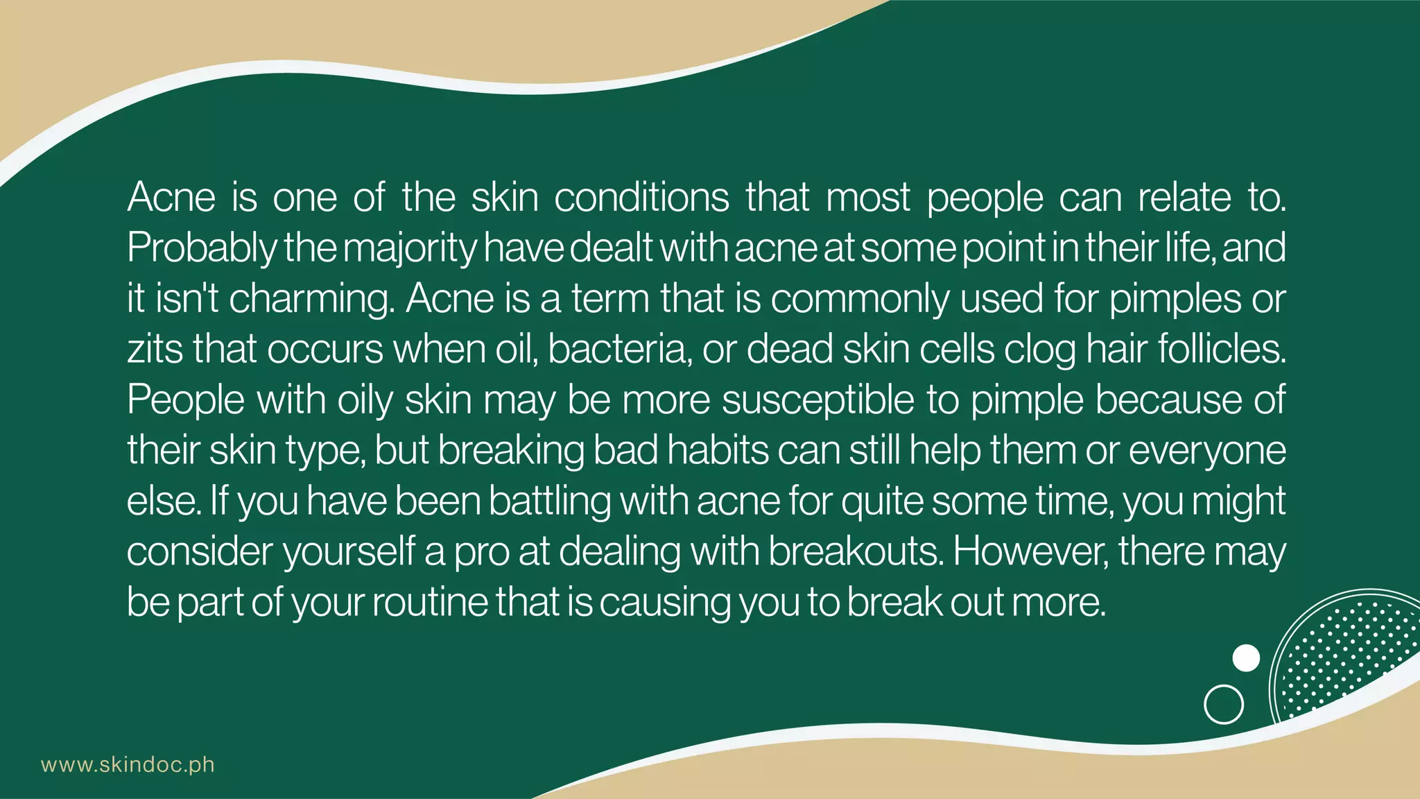 8 Skincare Habits That Can Worsen Your Acne | PPT
