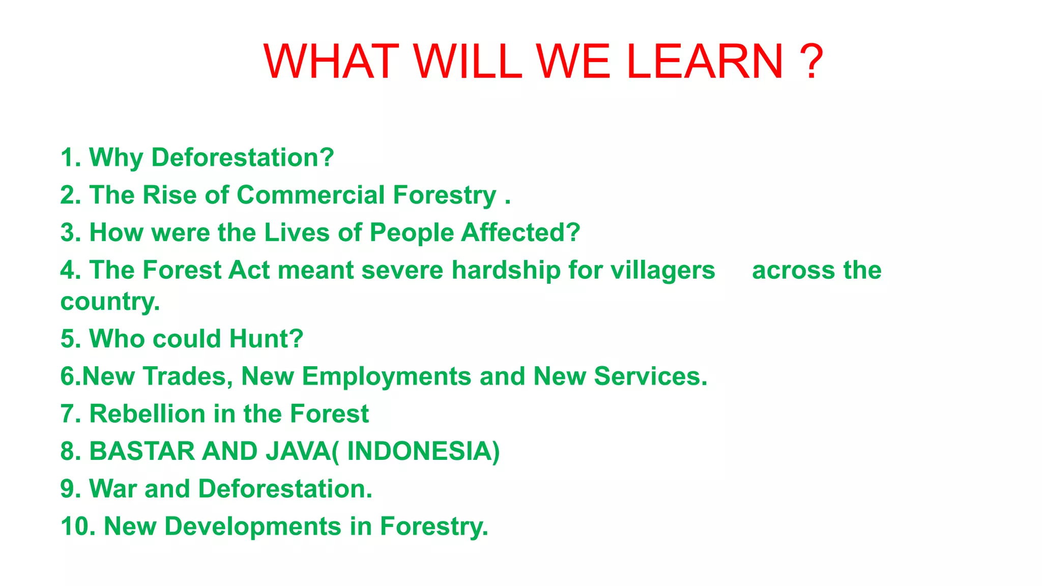 9th..Forest, Society and Colonialism .pptx