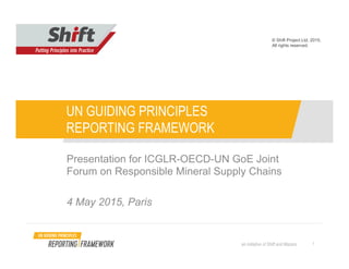 SHIFT presentation - 9th Multi-stakeholder Forum on Responsible Mineral ...