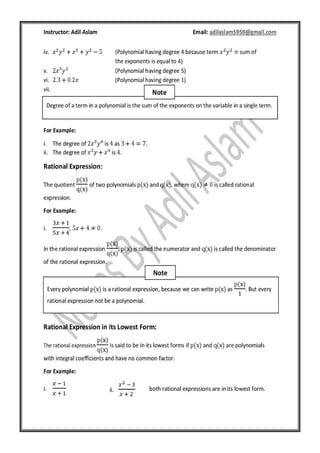 Grade 9 / O level Mathematics(Chapter #4) I AHSAN IRSHAD | PDF