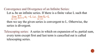 Infinite series-Calculus and Analytical Geometry | PPTX | Physics | Science