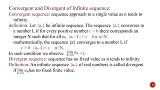 Infinite series-Calculus and Analytical Geometry | PPTX | Physics | Science