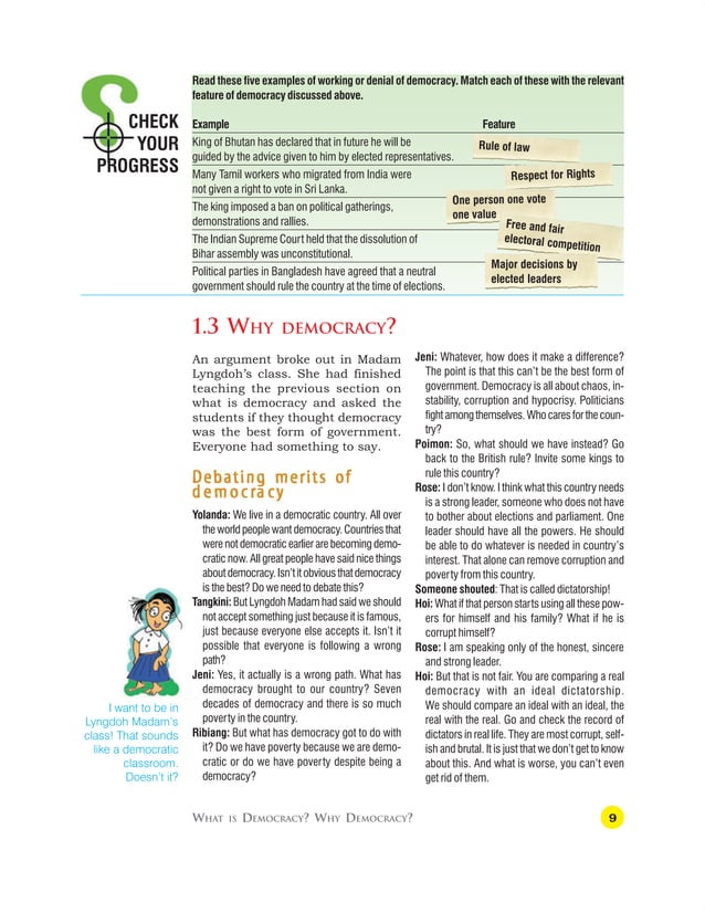 9th Civics Textbook.pdf | Civic affairs | Politics