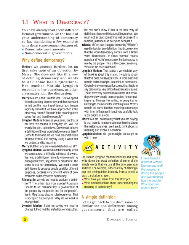 9th Civics Textbook.pdf | Civic affairs | Politics