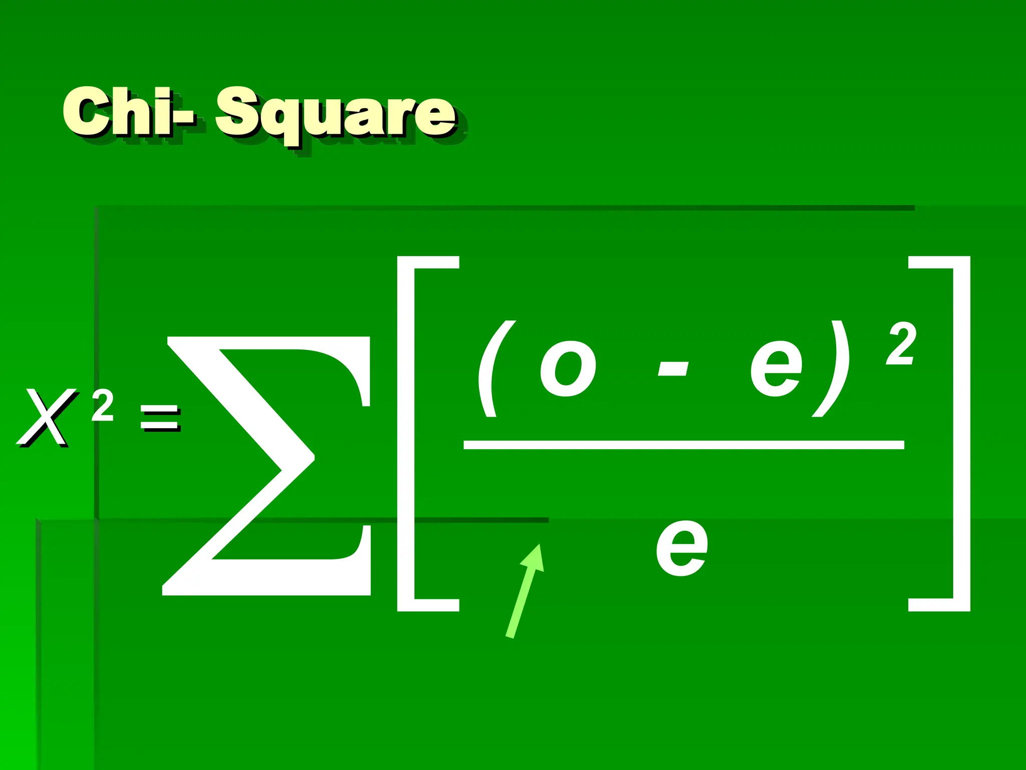 THE CHI-SQUARE TEST IN DEPTH AND WITH EXAMPLES | PPT