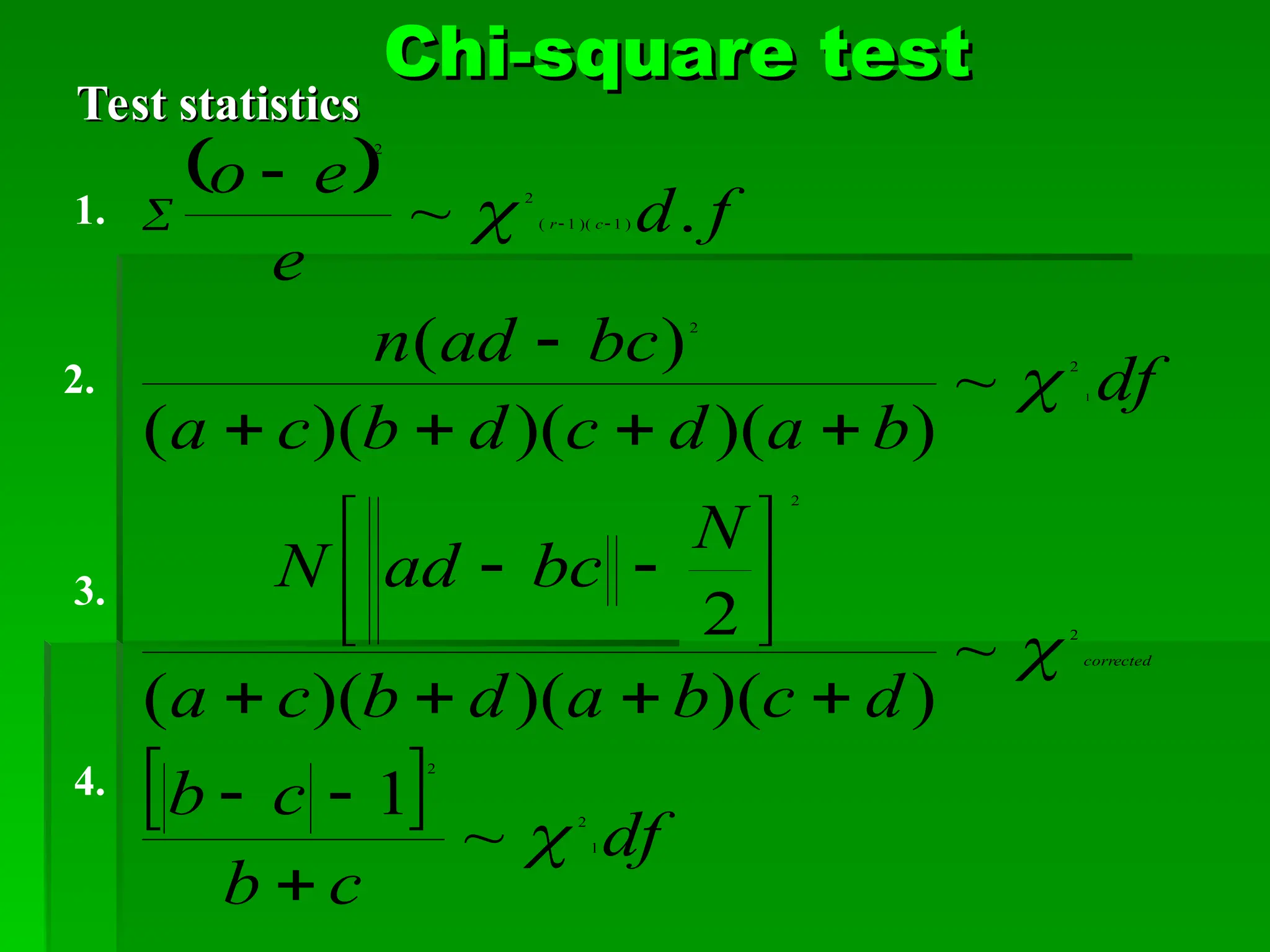 THE CHI-SQUARE TEST IN DEPTH AND WITH EXAMPLES | PPT