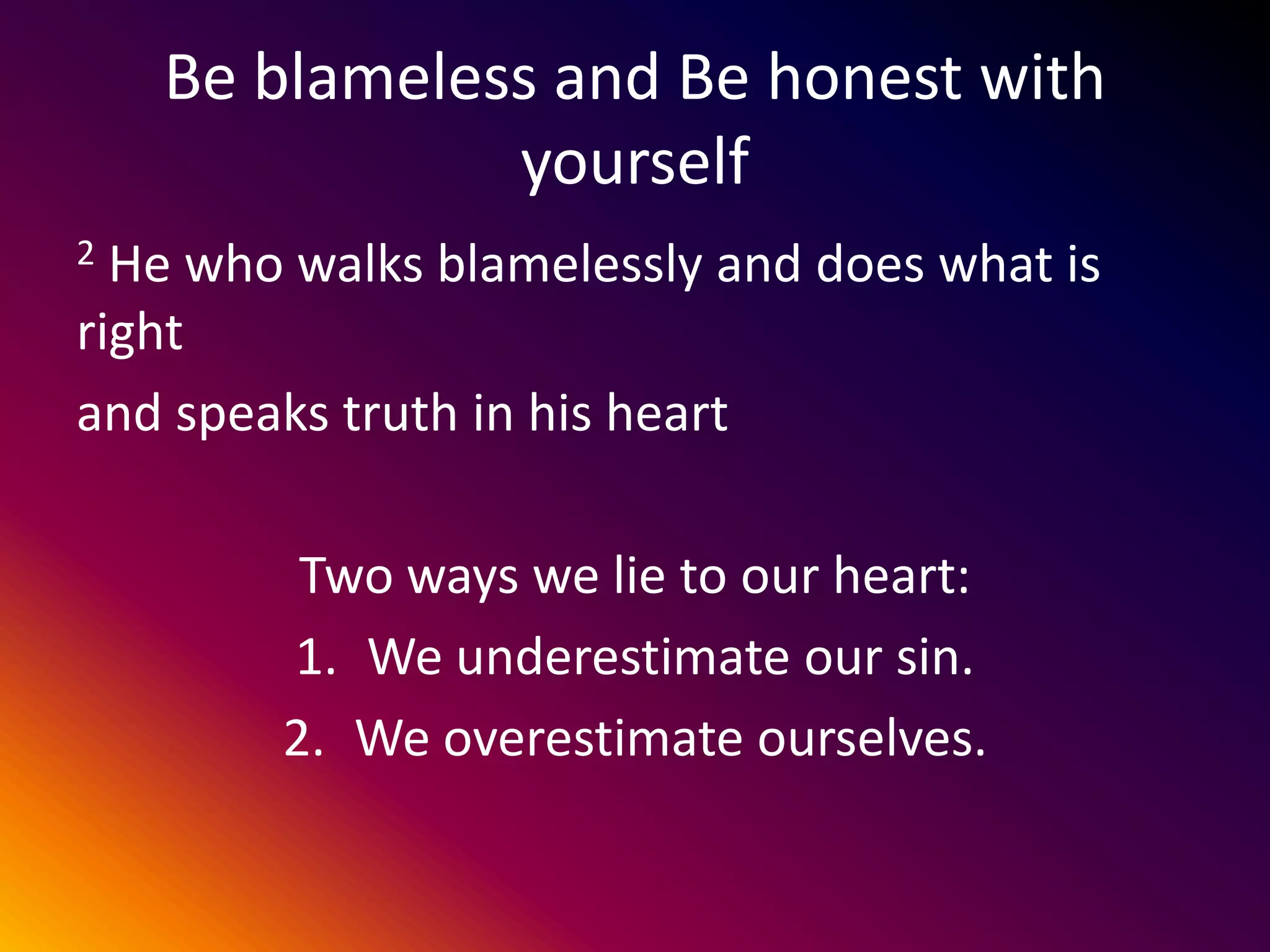 The Christ Centered Life (Part 10): Fellowship With God | PPT