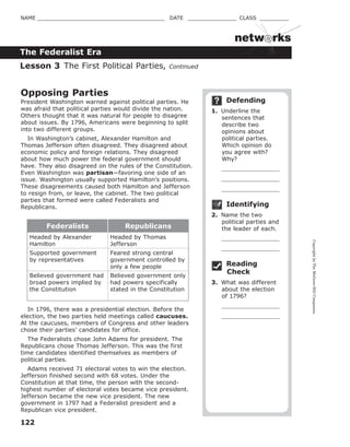 9the federalist era | PDF