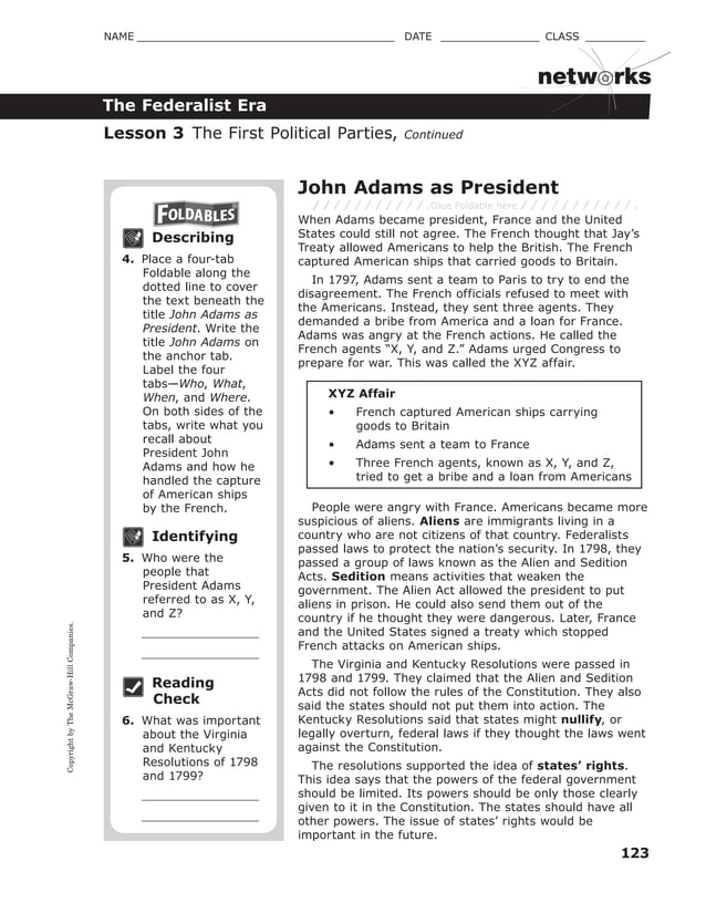 9the federalist era | PDF