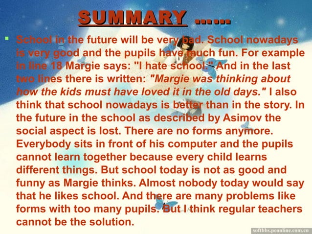 9 the fun they had | PPT