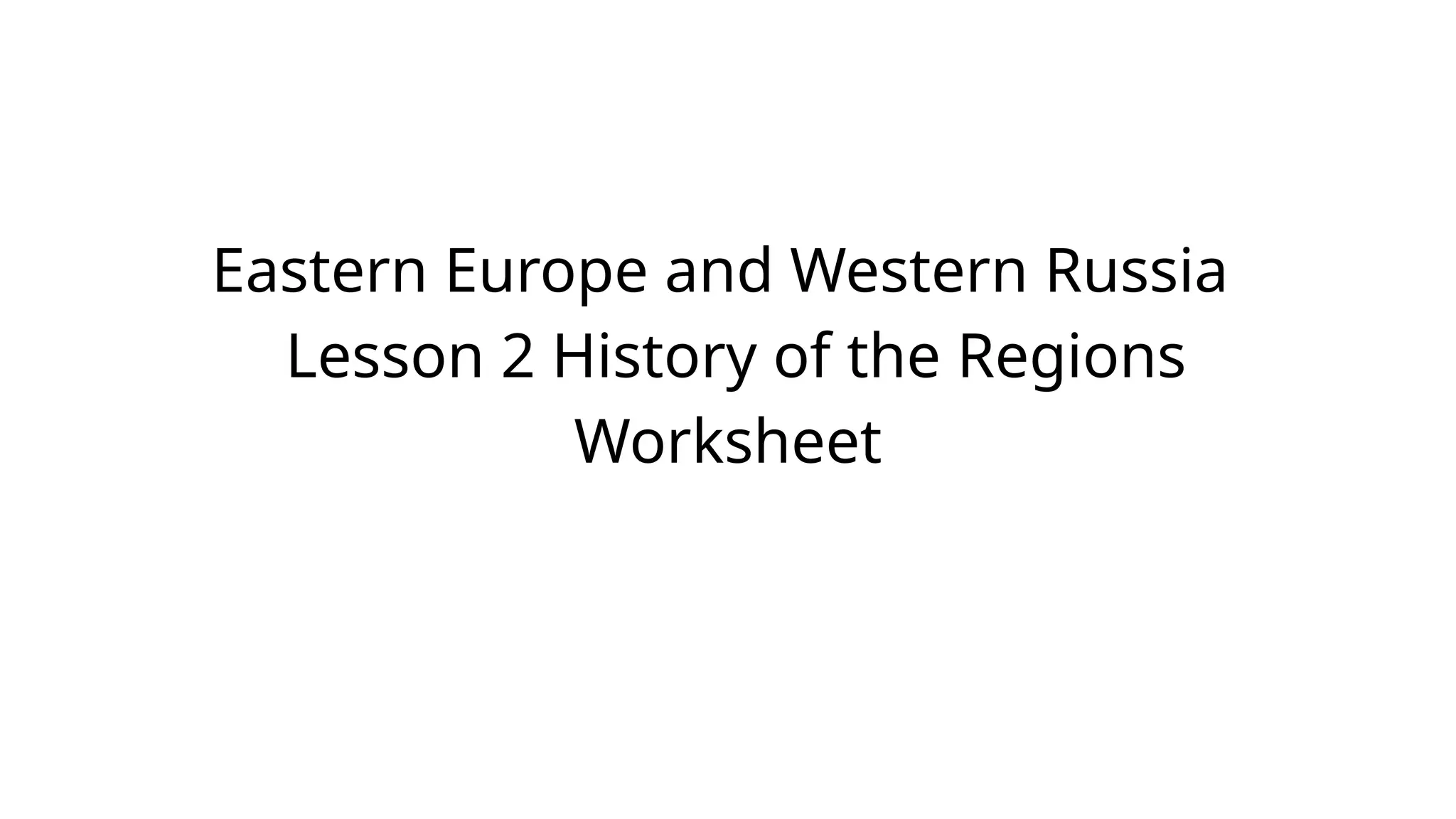 Physical Geography of Northern and Southern Europe | PPTX