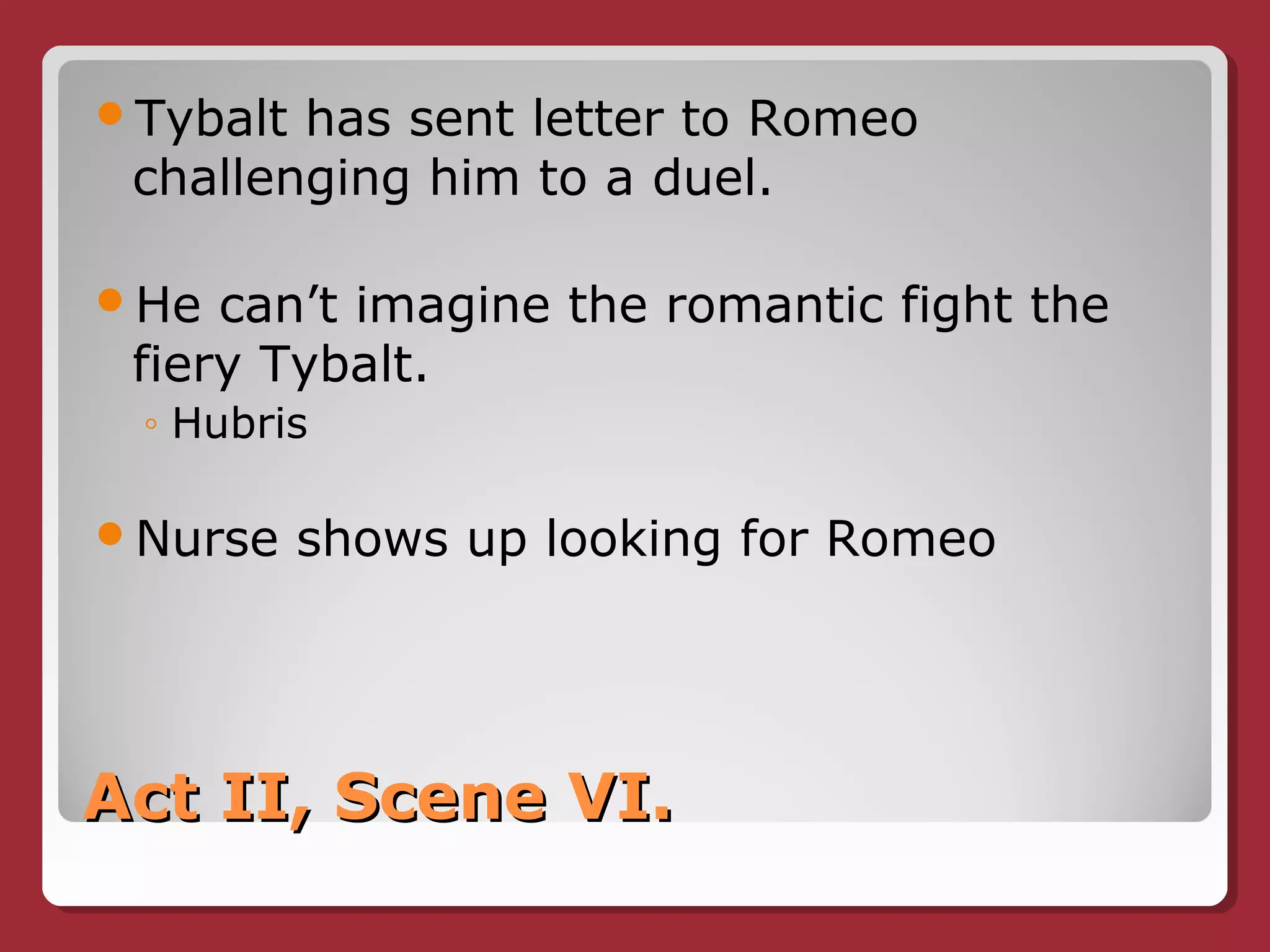 Romeo and Juliet Summary | PPT