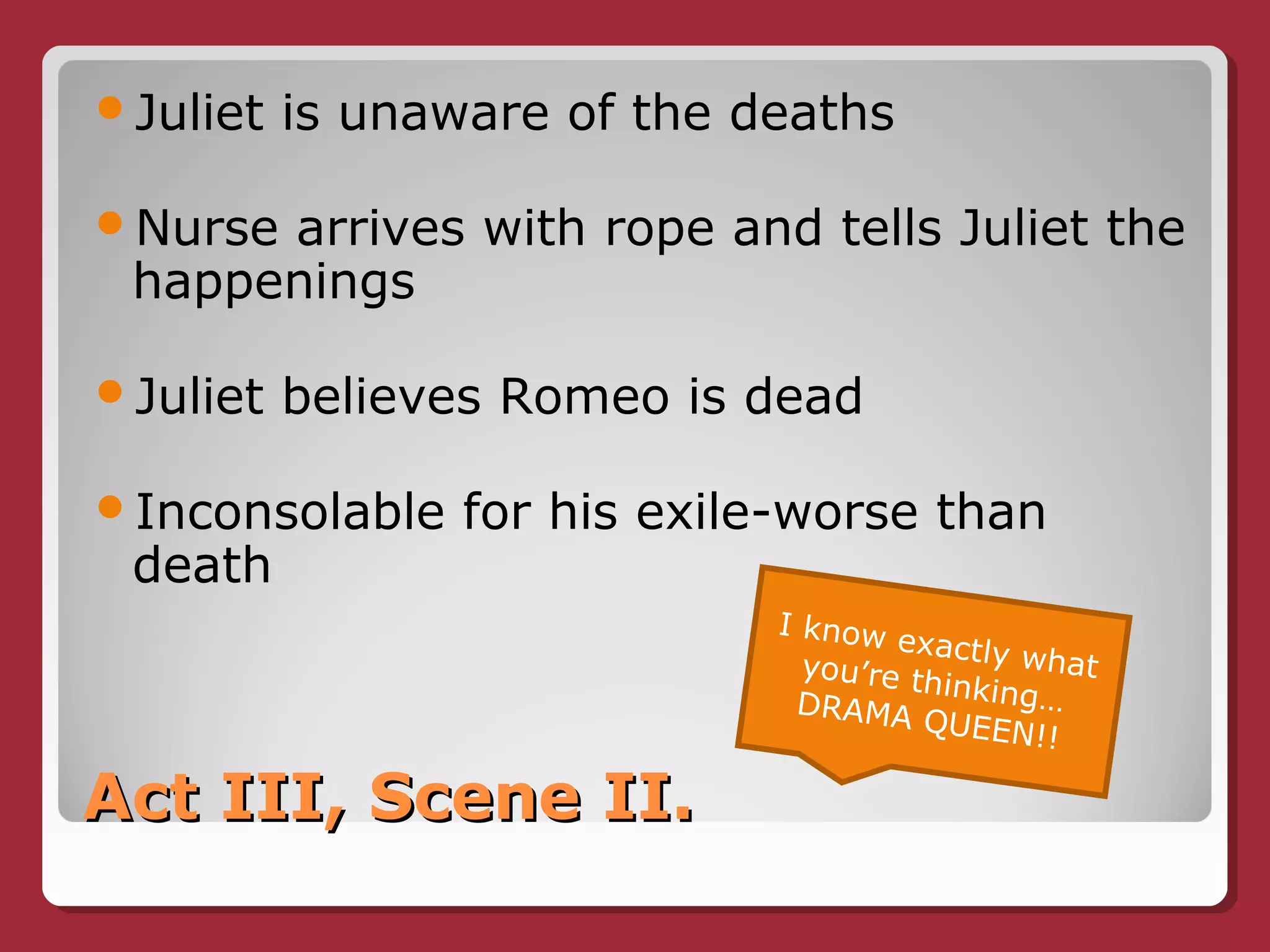 Romeo and Juliet Summary | PPT