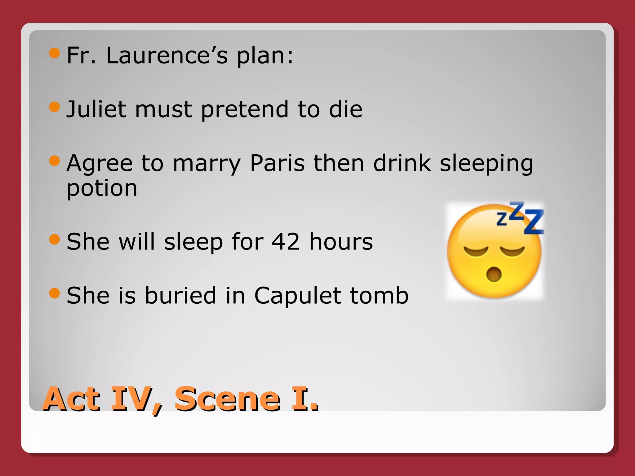 Romeo and Juliet Summary | PPT