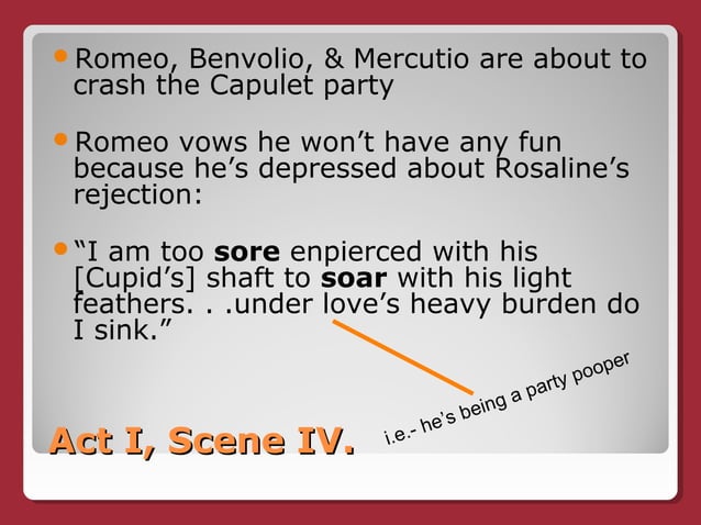 Romeo and Juliet Summary | PPT | Romance | Genres