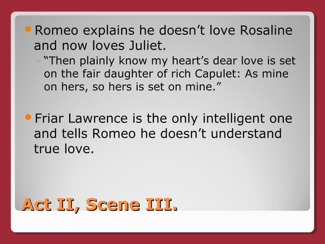 Romeo and Juliet Summary | PPT | Romance | Genres