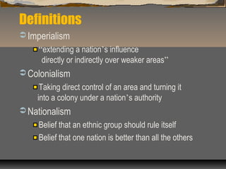9th grade imperalism | PPT