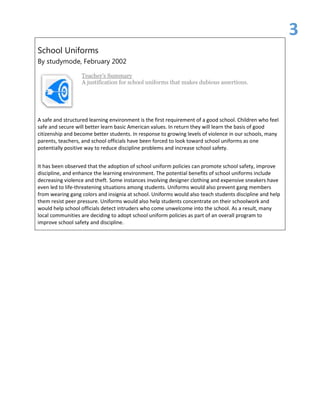 Literature Review Handouts | DOCX