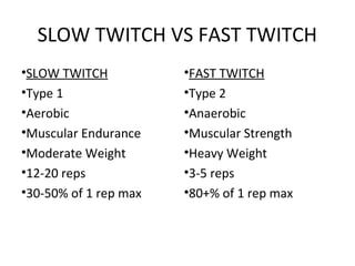 Muscular Strength and Endurance | PPT