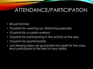 9th grade physical education | PPTX