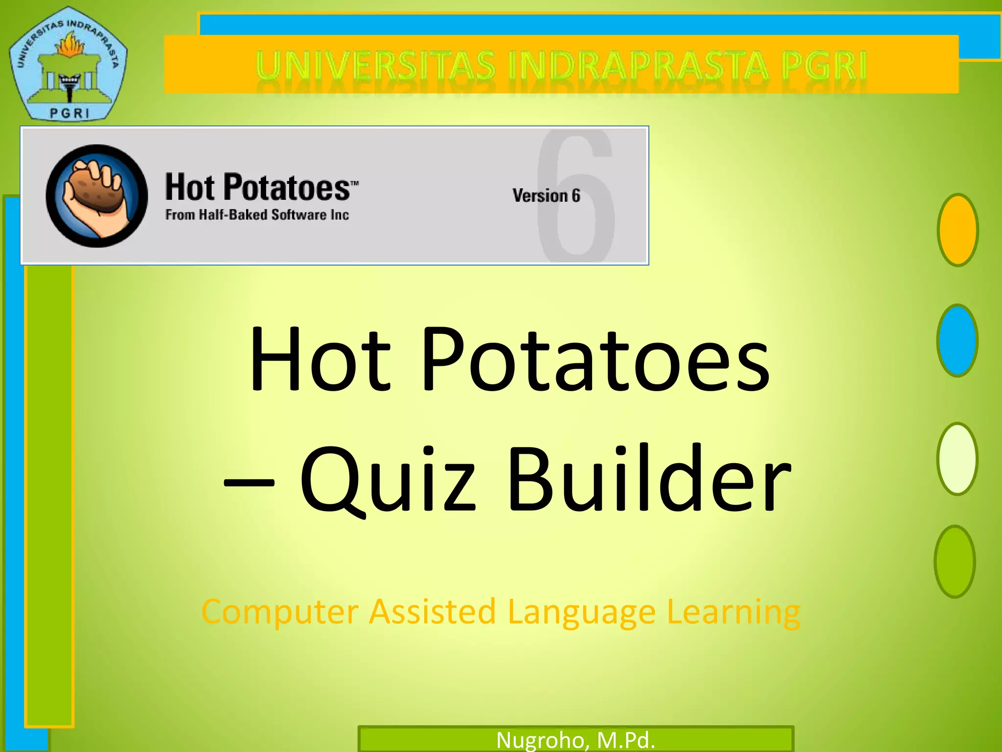 10th&11th hot potatoes | PPTX