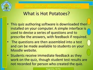 10th&11th hot potatoes | PPTX | Technology & Computing