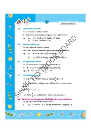 9th Maths STBB Sindh Text Book board for study | PDF