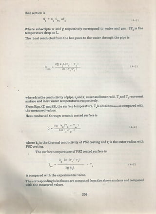 Experiments on a Thermally Insulated Diesel Engine | PDF