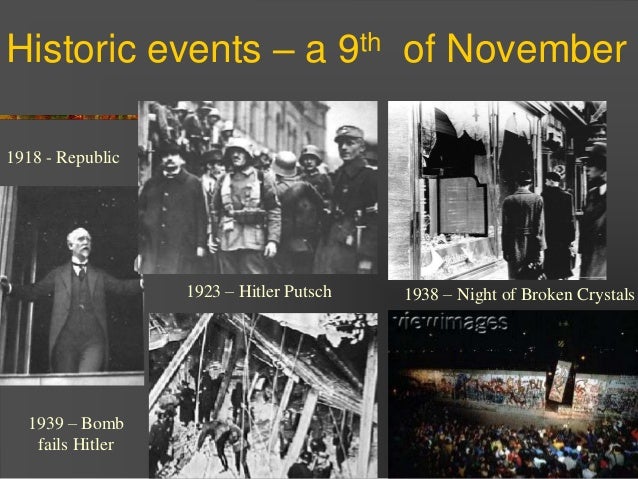 9th of november a historical date