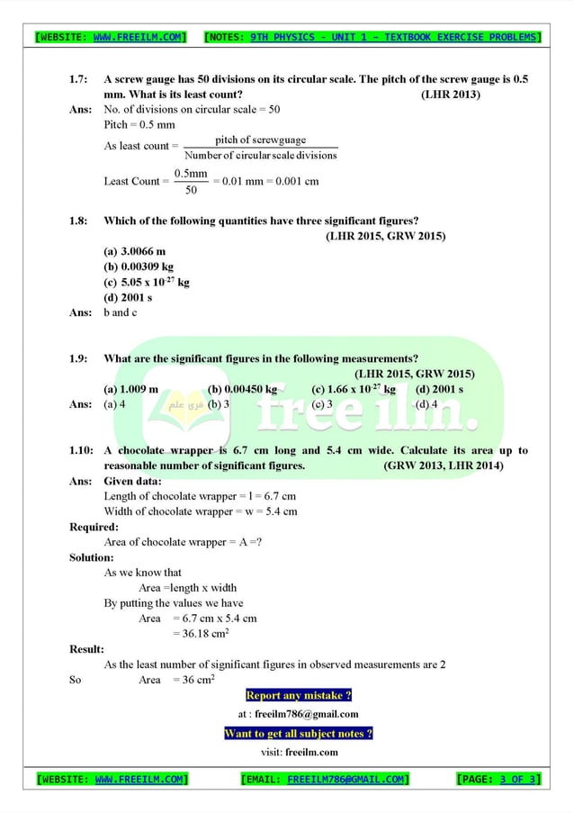 9th Phy Ch 1 Numericals.pdf