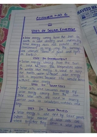 9th physic paper presentation best notes | PDF