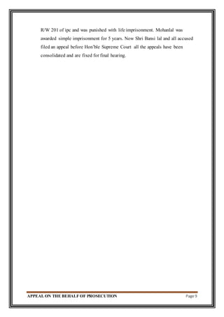 moot file of sec 304 -b,201and 34 of indian penal code | DOCX