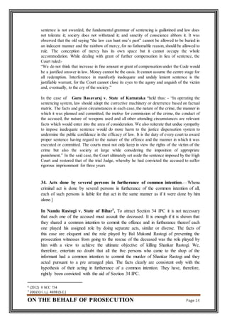 memorial of ipc sec 302 and 326 B | DOCX