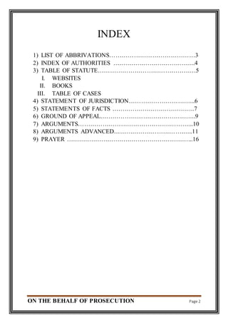 memorial of ipc sec 302 and 326 B | DOCX