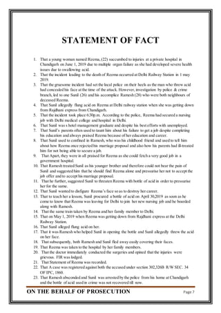 memorial of ipc sec 302 and 326 B | DOCX