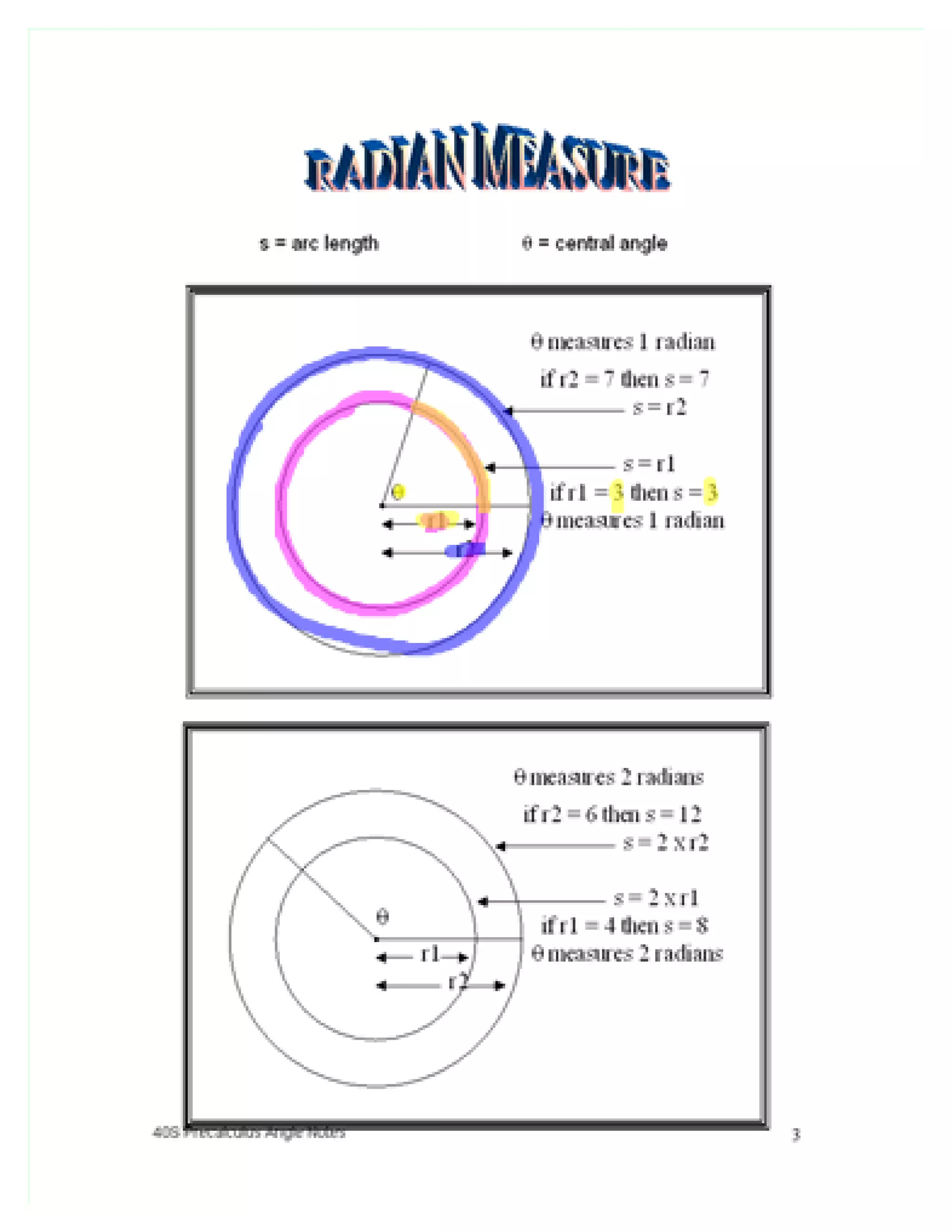 9th sept. comp., supp., coterminal, angles & similar triangles | PDF
