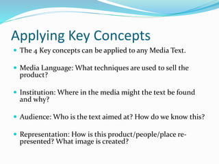 Introduction to GCSE Media (Year 10) | PPT