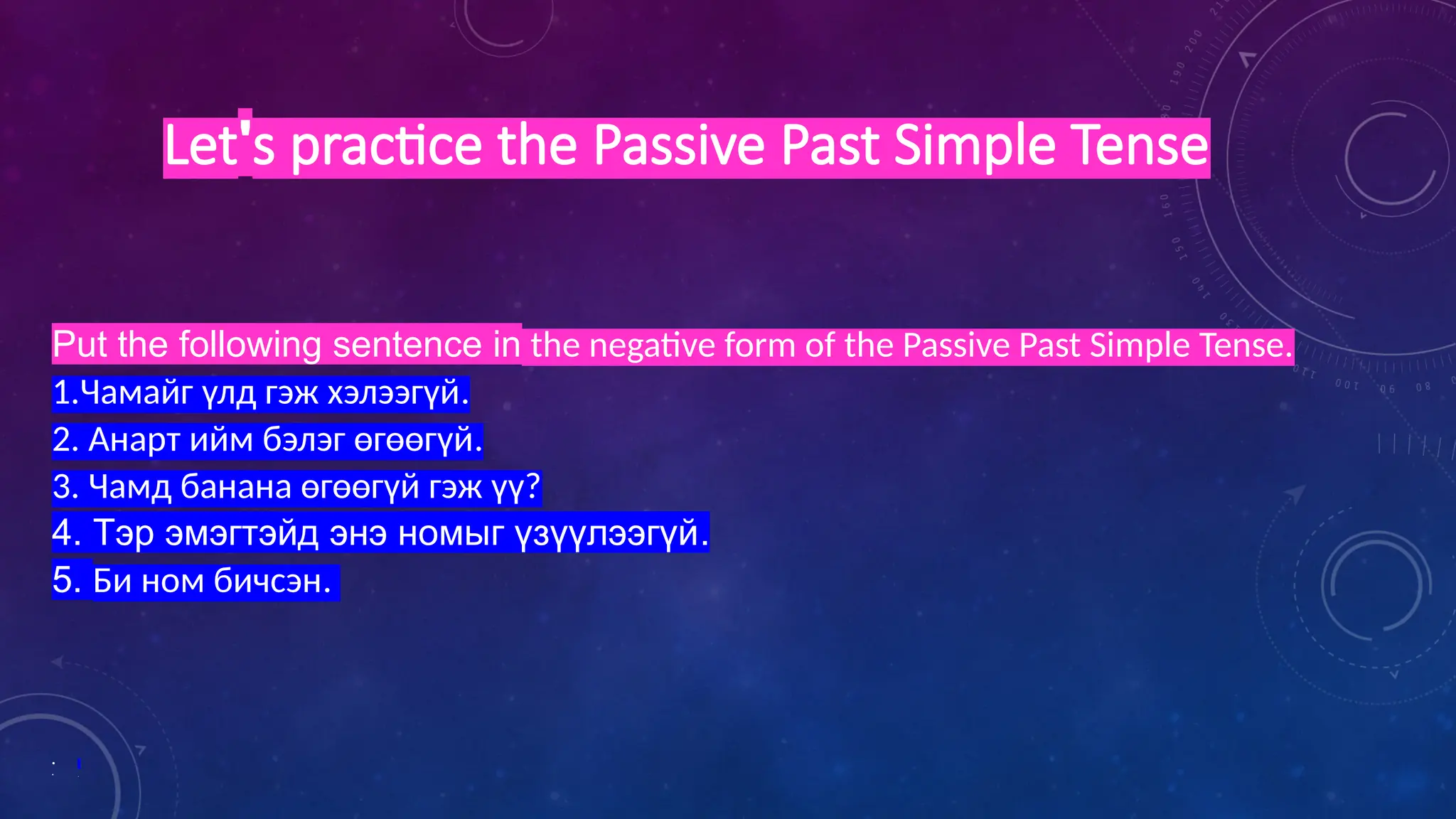 9th The Passive Past Simple Tense..pptx
