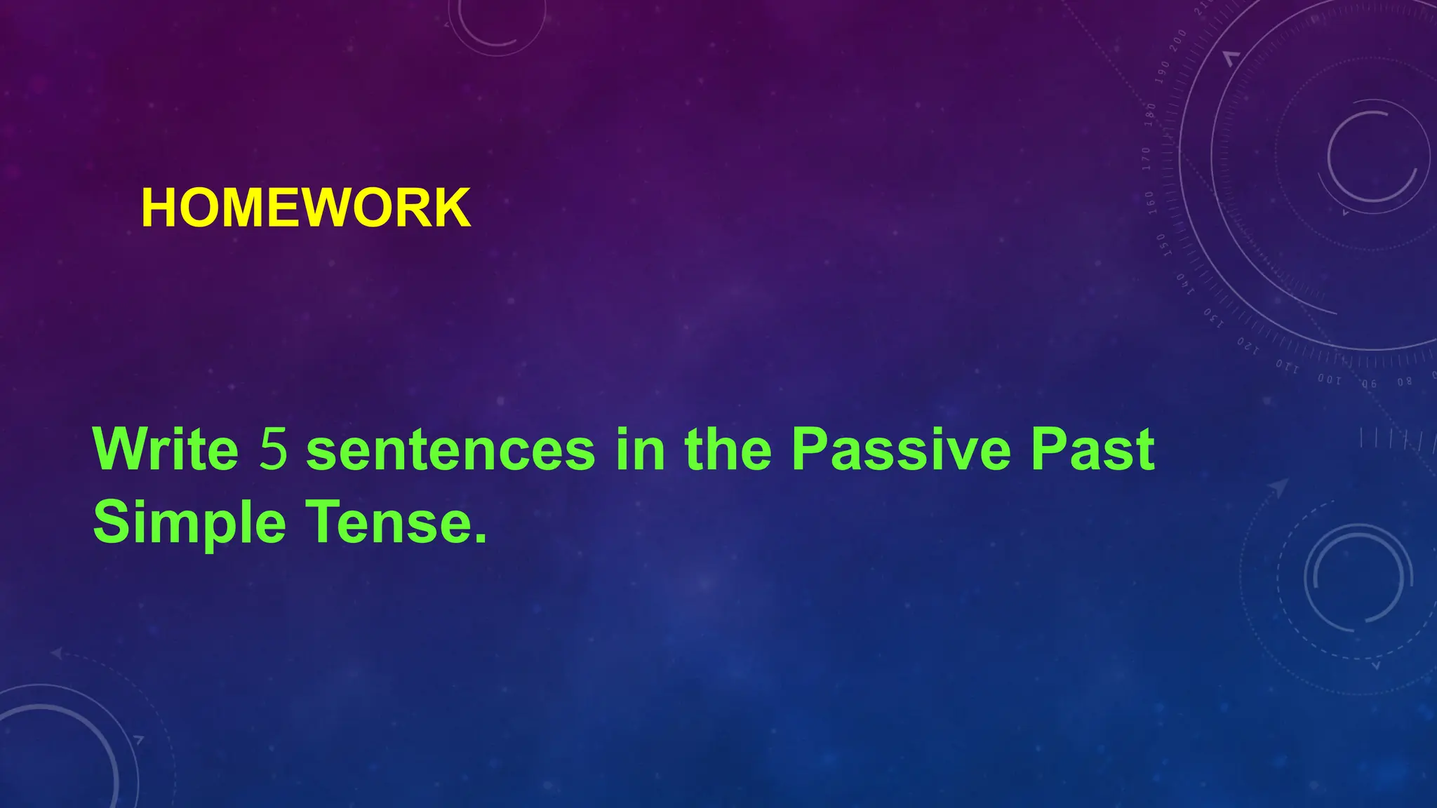 9th The Passive Past Simple Tense..pptx