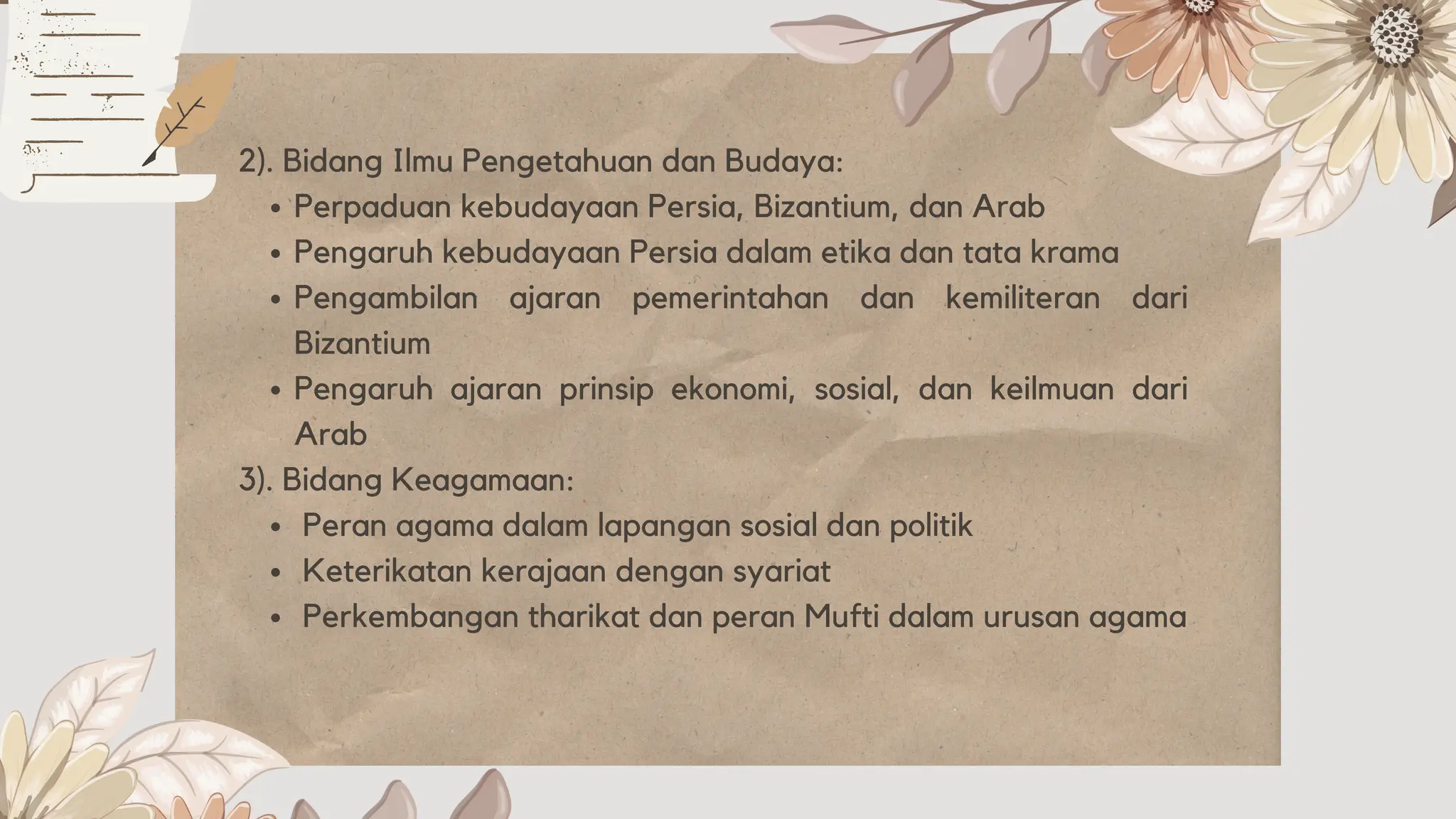 Tiga Kerajaan Besar Islam (Turki Usmani, Safawi Persia dan Mughal India ...