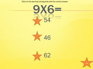 9 Times Table Drill | PPT