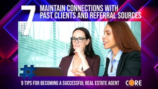 9 Tips For Becoming A Successful Real Estate Agent | PPT