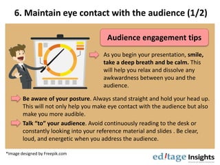 9 tips for presenting at an academic conference | PPTX