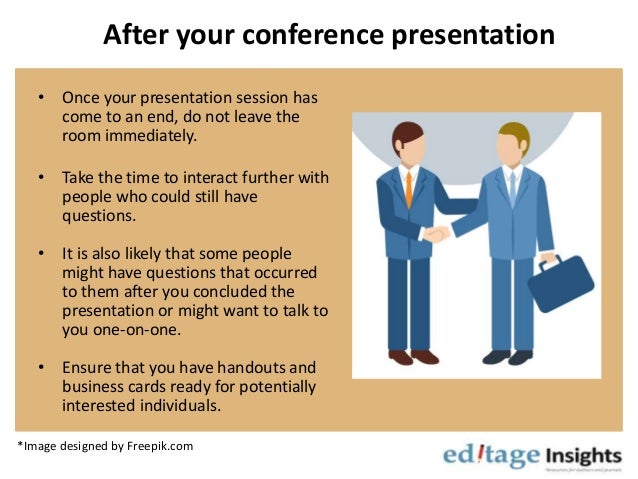 9 tips for presenting at an academic conference