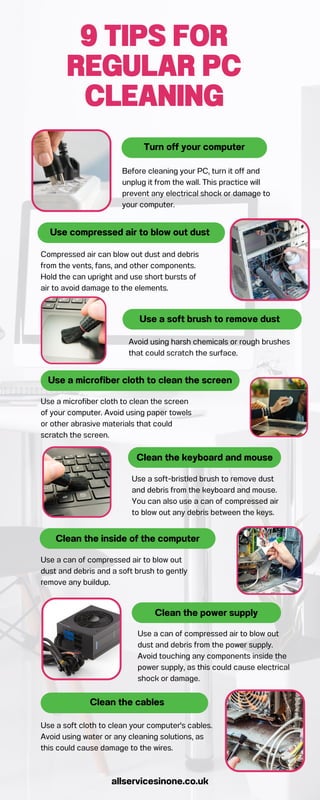 9 Tips for regular PC Cleaning | PDF